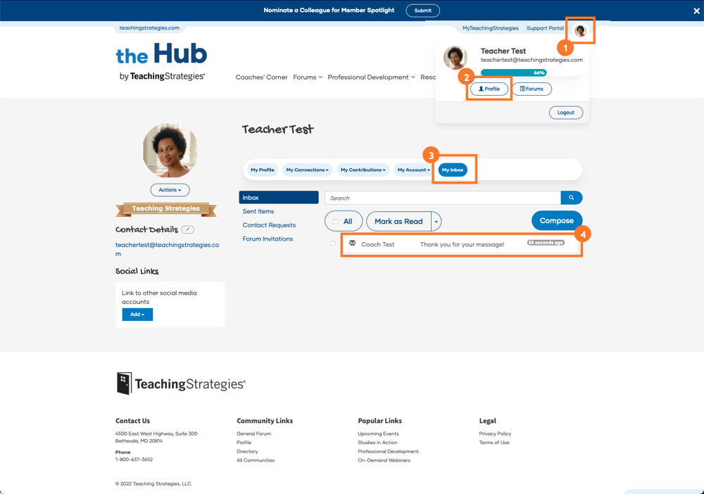 Connecting with Other Educators on The Hub
