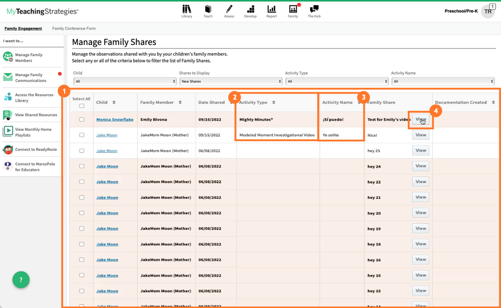 NEW: Objectives Now Automatically Tagged to Family Observations ...