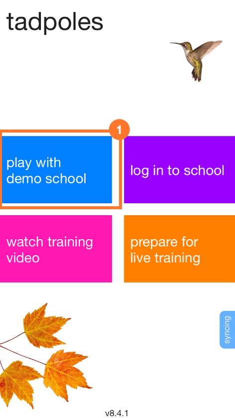 Using the Demo Mode on the Childcare by Tadpoles Mobile App