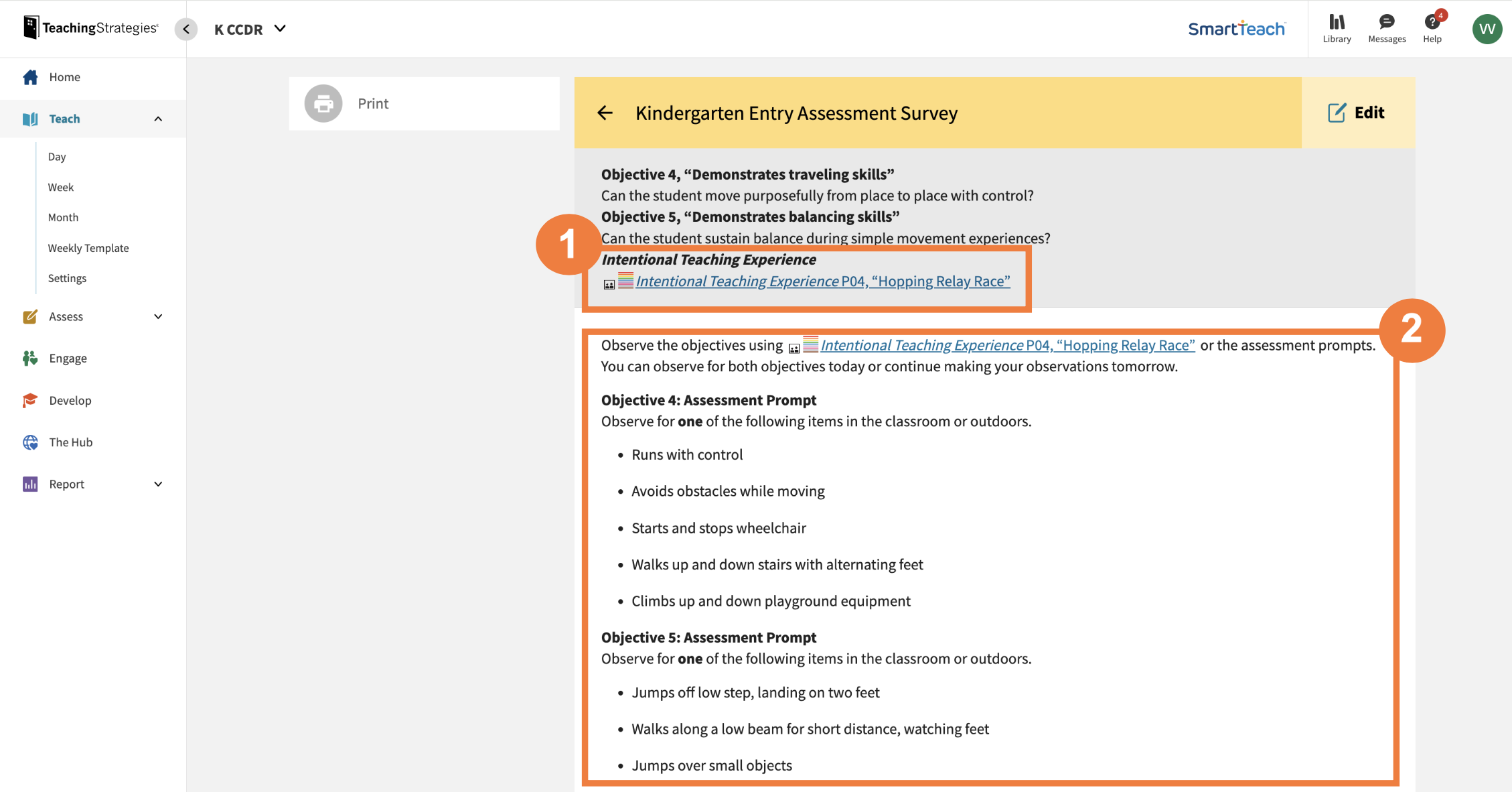 KEA Recommendation Sequence
