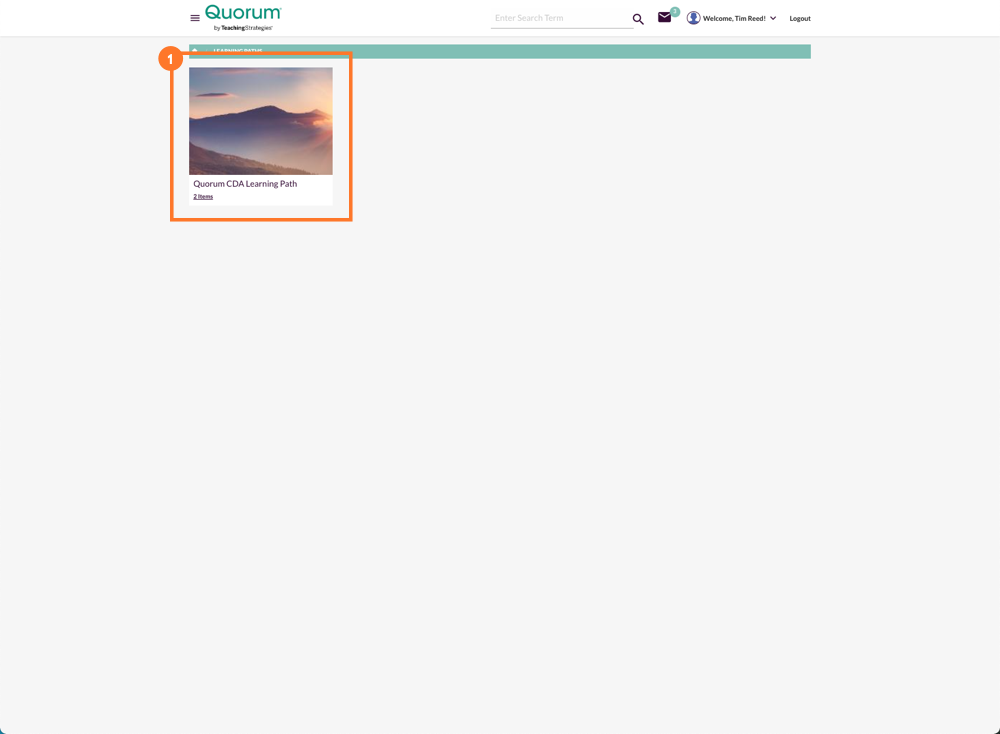 How do I get my CDA on Quorum?