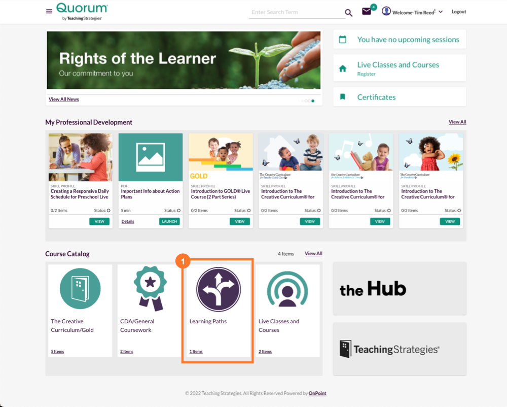 How do I get my CDA on Quorum?