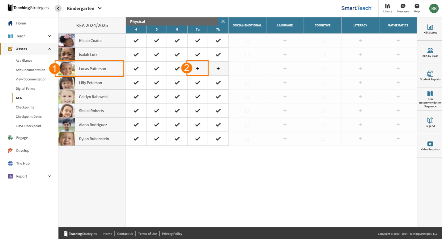 Using the KEA Survey