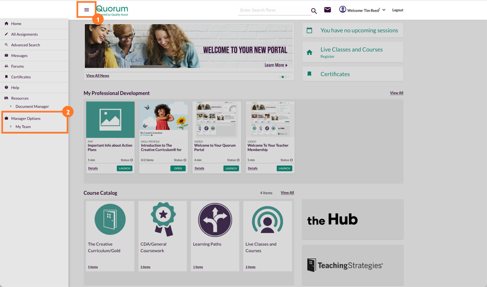Generating Reports in Quorum