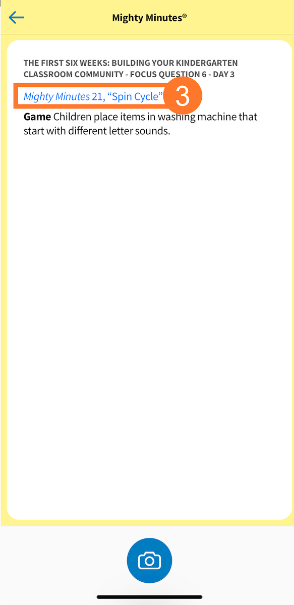 How do I create documentation from a planned My Day activity?