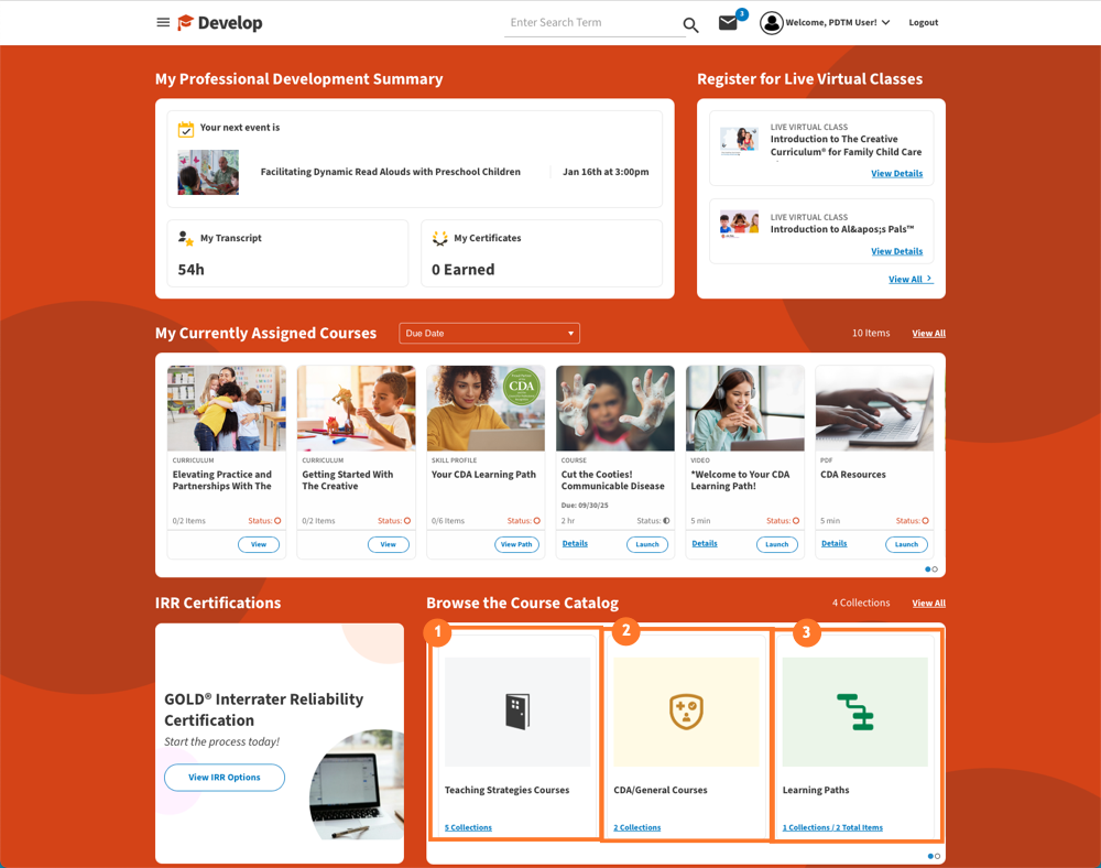 Completing On-Demand Courses in Quorum