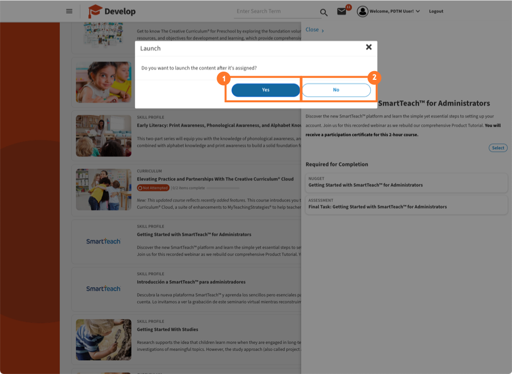 Completing Product Tutorials in Quorum