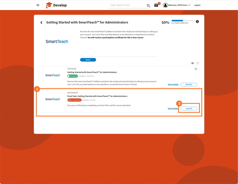 Completing Product Tutorials in Quorum