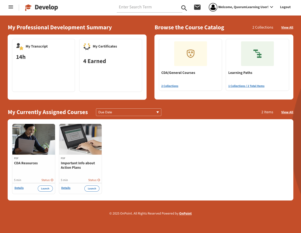 New Quorum Learning SmartTeach Experience (May 2025)
