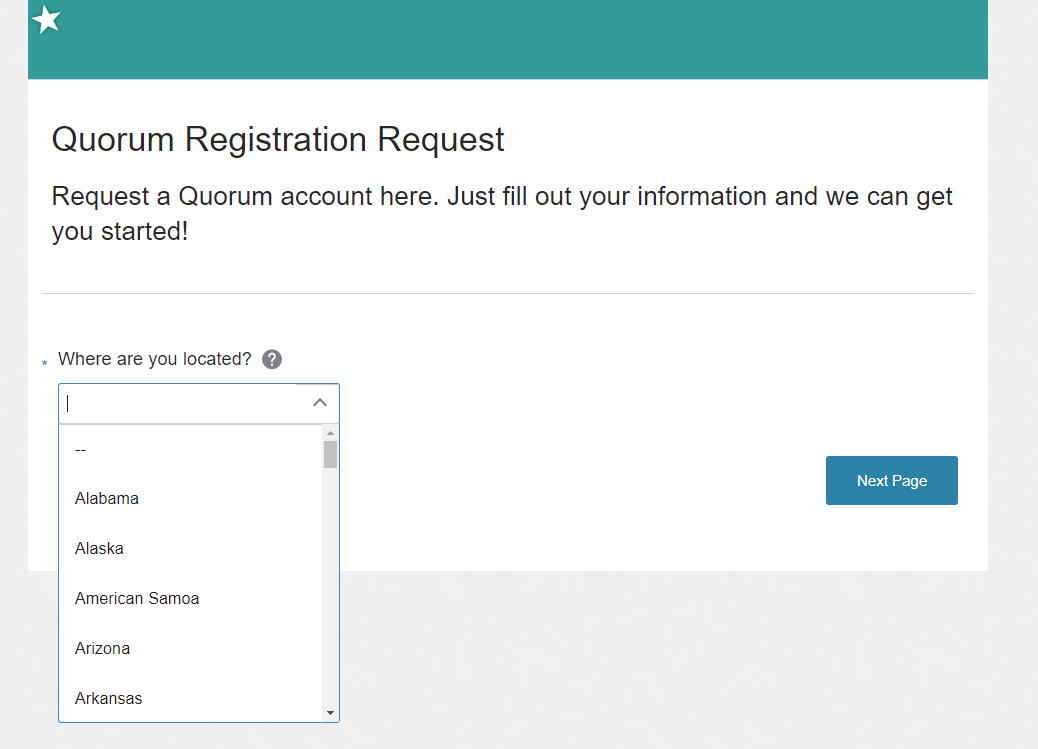 How to Request a State-Sponsored Quorum User Account