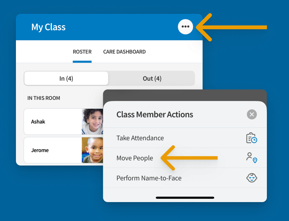 How to Move Children and Staff Using the SmartTeach® App