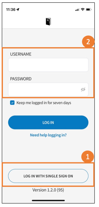 What is the SSO Login option on the SmartTeach app log in screen and ...