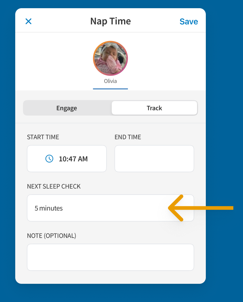 Performing Sleep Checks in the SmartTeach® App