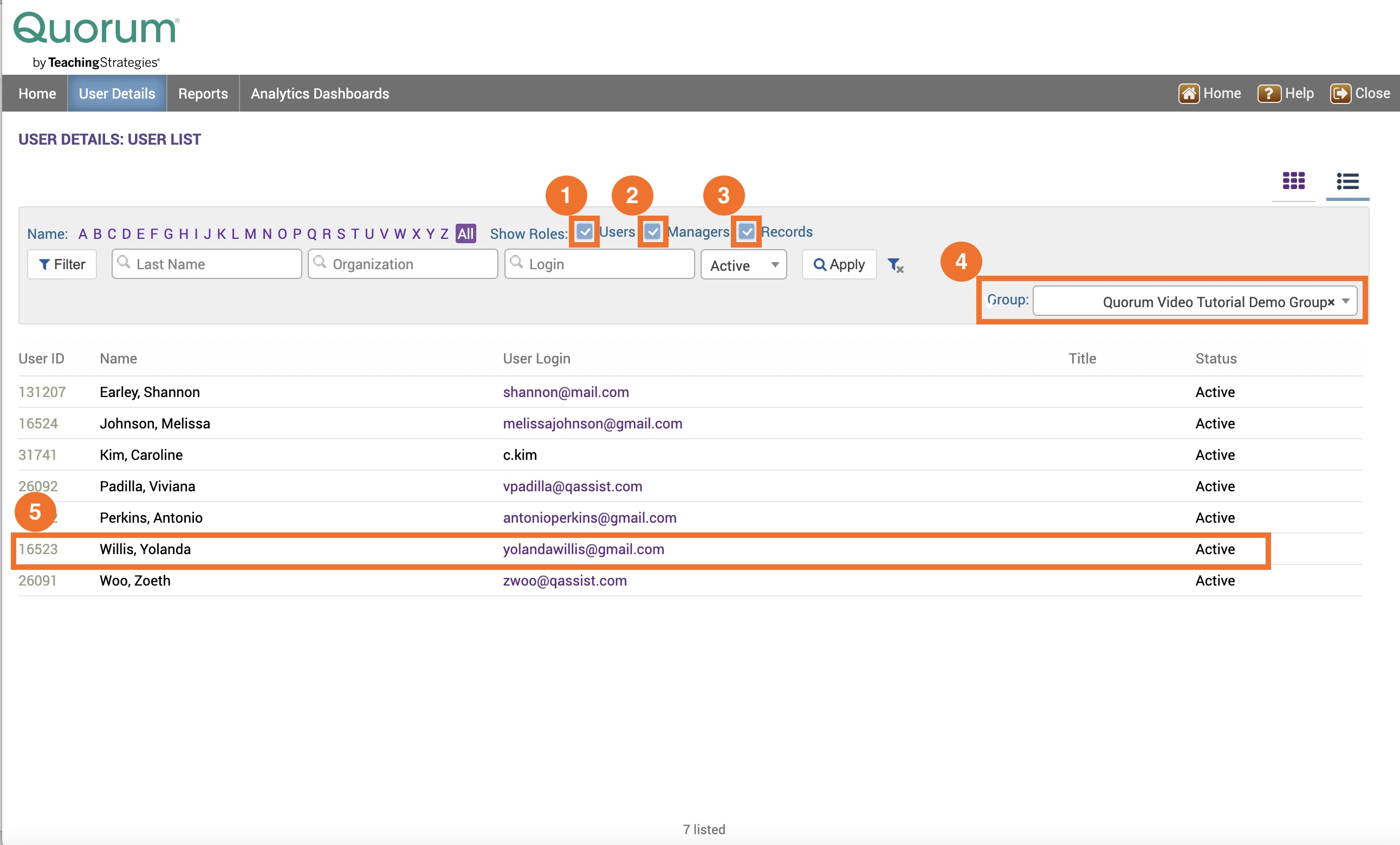 How Can an Administrator View a Staff Member's Quorum Transcript?