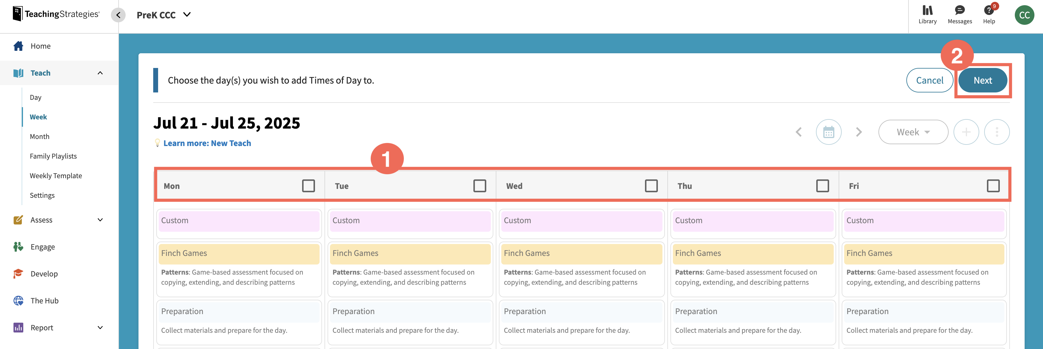 Planning for Custom Activities