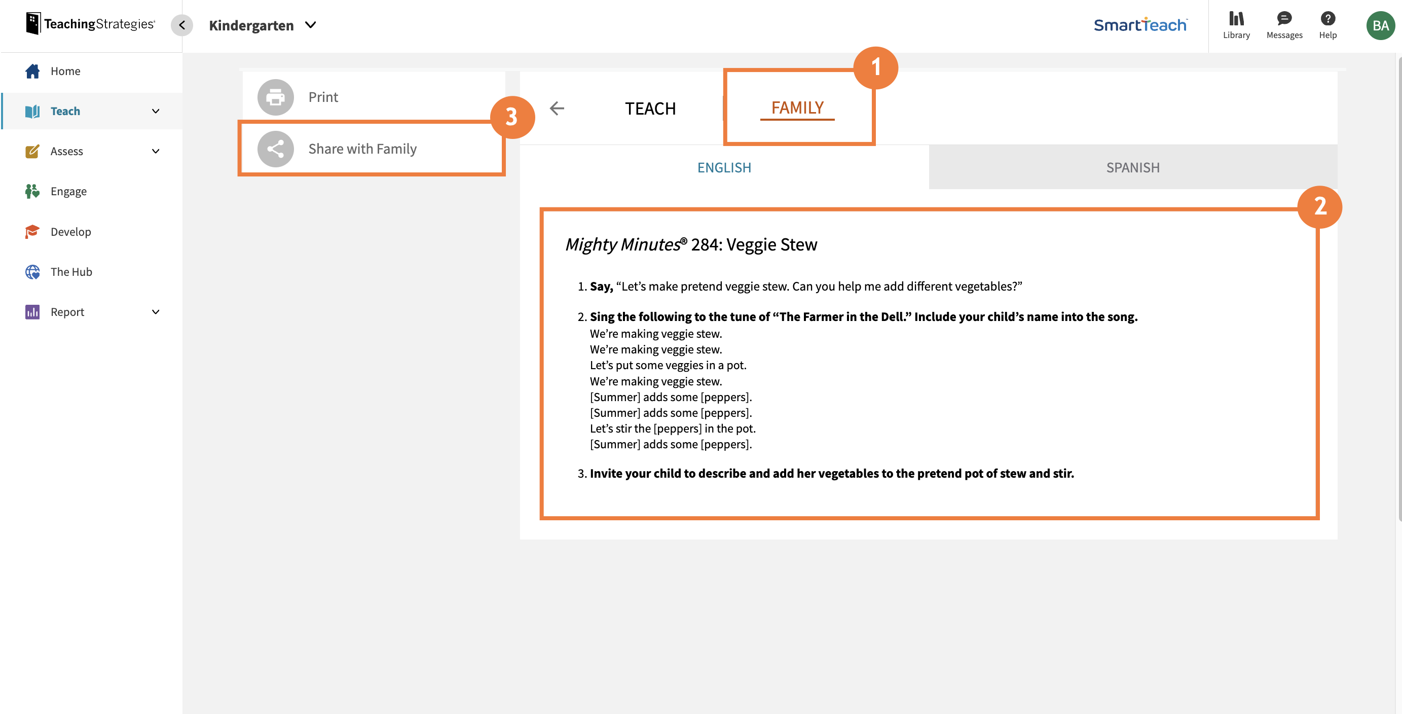 Planning and Assessing Mighty Minutes
