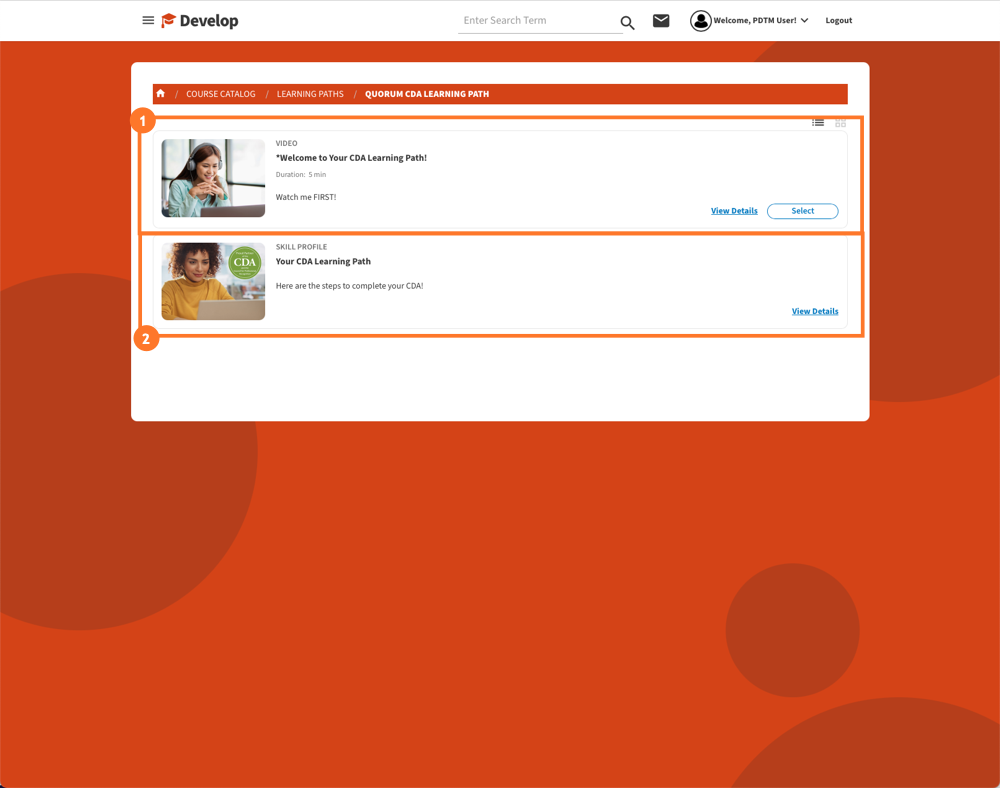 How do I get my CDA on Quorum?